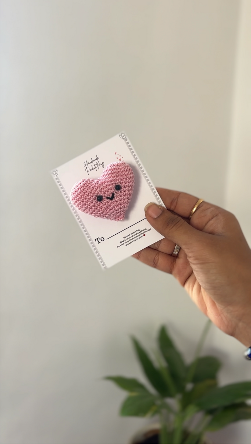 Handmade pocket hug – PhoolDhaage